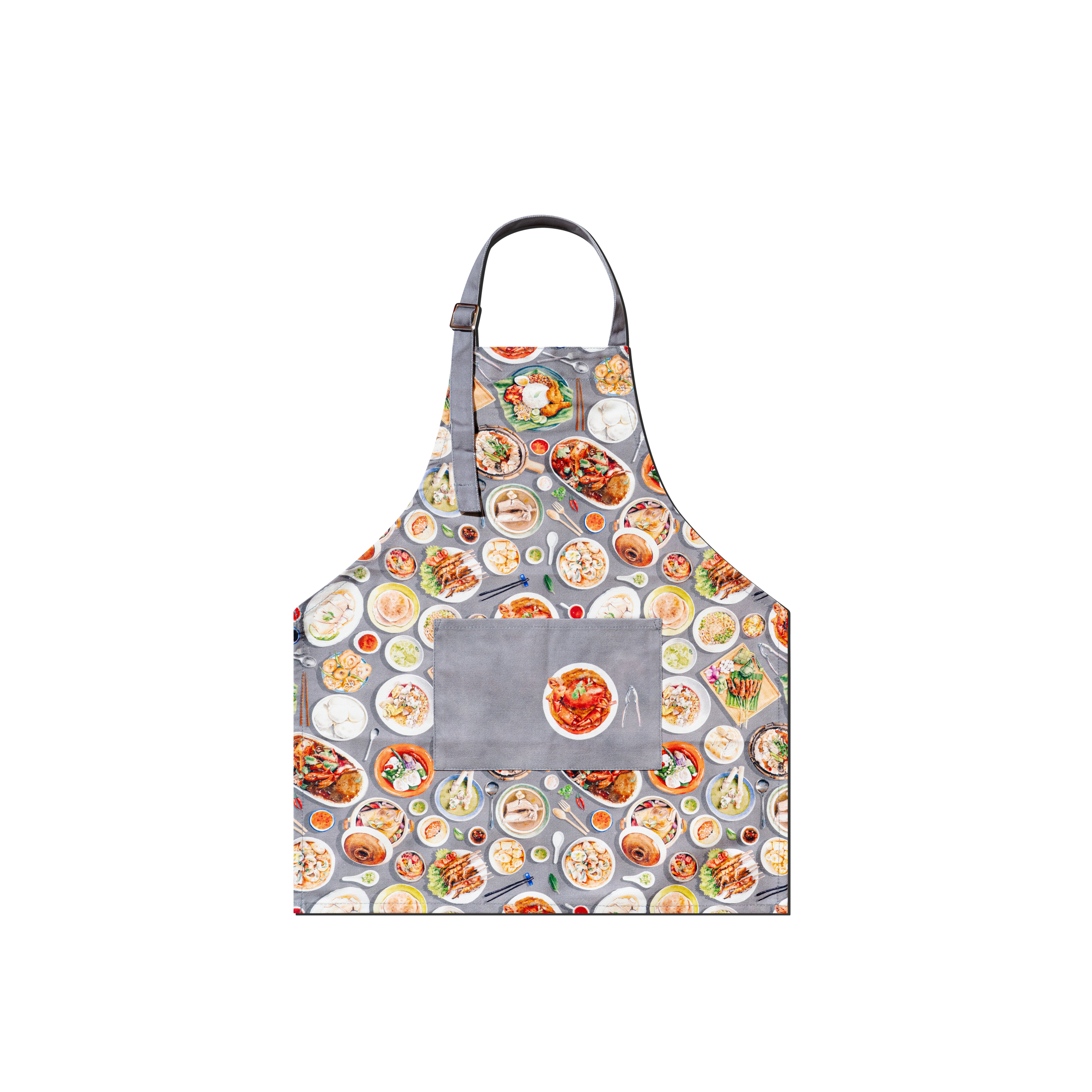 Singapore Hawker Food Children Apron – Singlapa